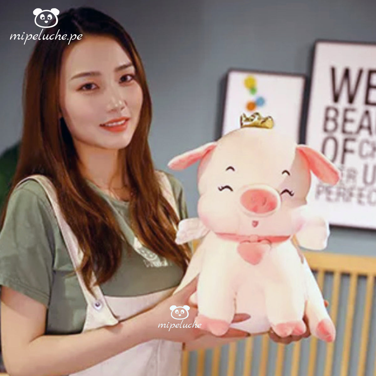 Peluche Cerdo Chanchito 35 Cm Importado Cerdito Chancho – mipeluche.pe